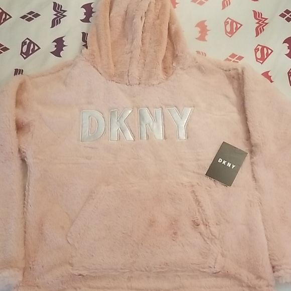 Dkny | Shirts & Tops | Fluffy Brand New Hoodie | Poshmark